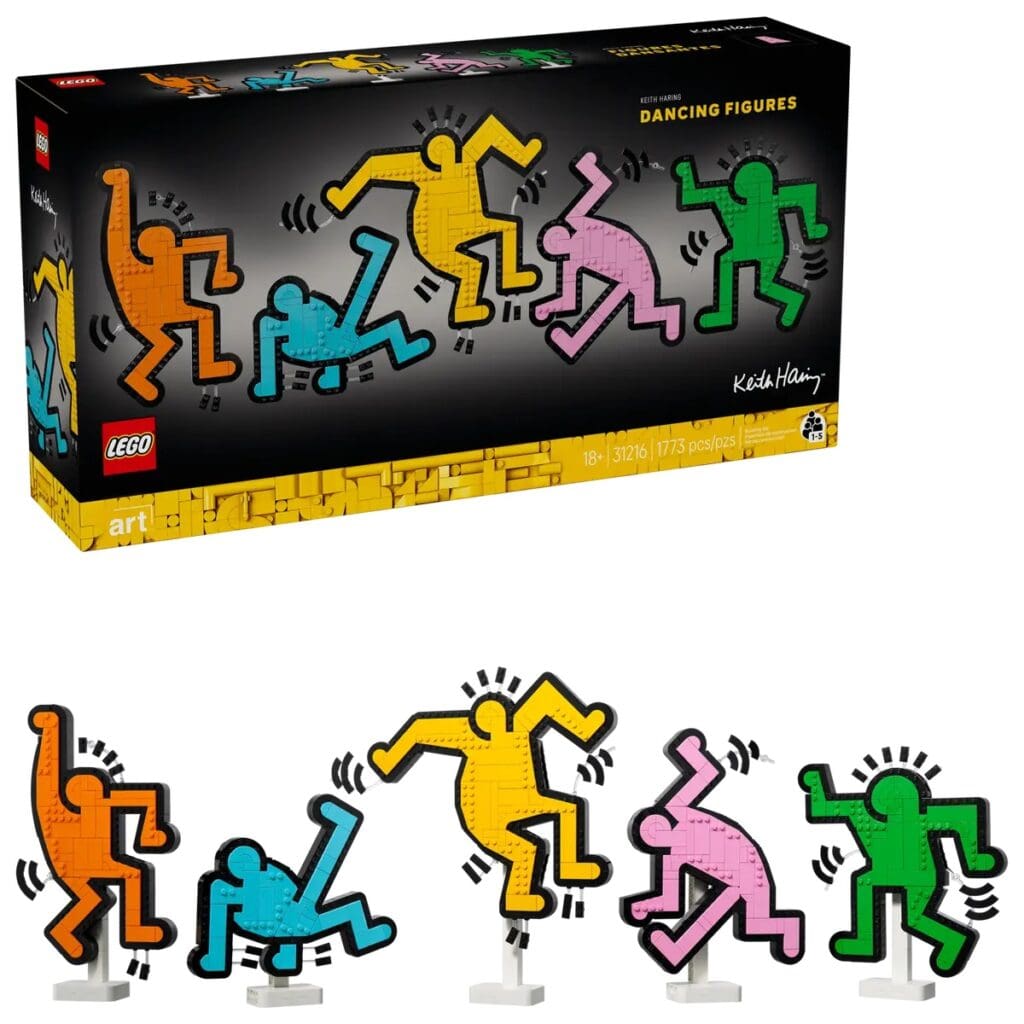 Art - Keith Haring - Dancing Figures - Mind Games