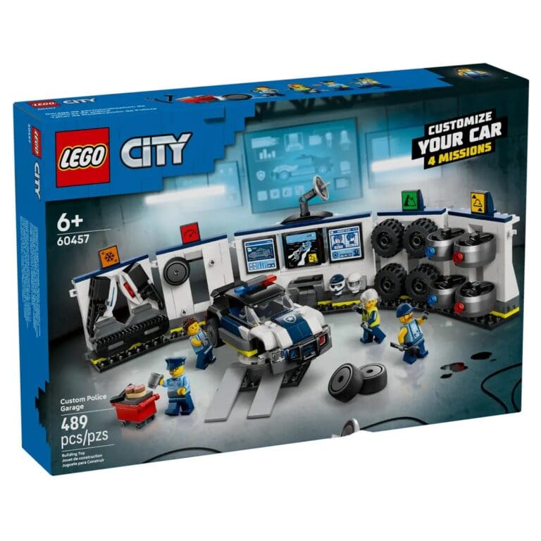 City - Custom Police Car Garage - Mind Games