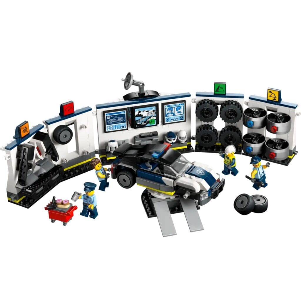 City - Custom Police Car Garage - Mind Games