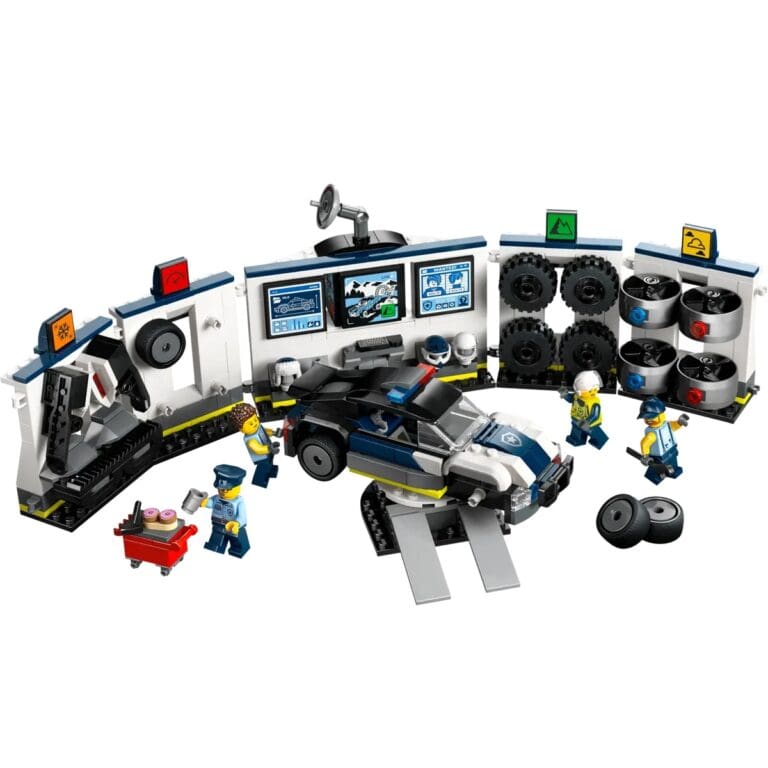 City - Custom Police Car Garage - Mind Games