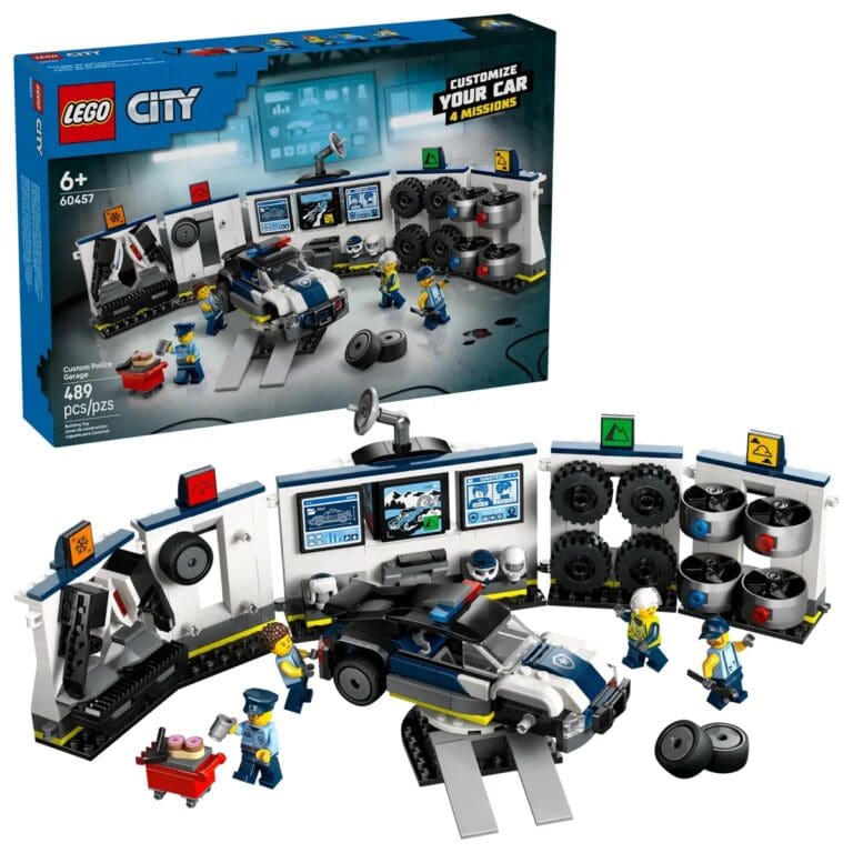 City - Custom Police Car Garage - Mind Games
