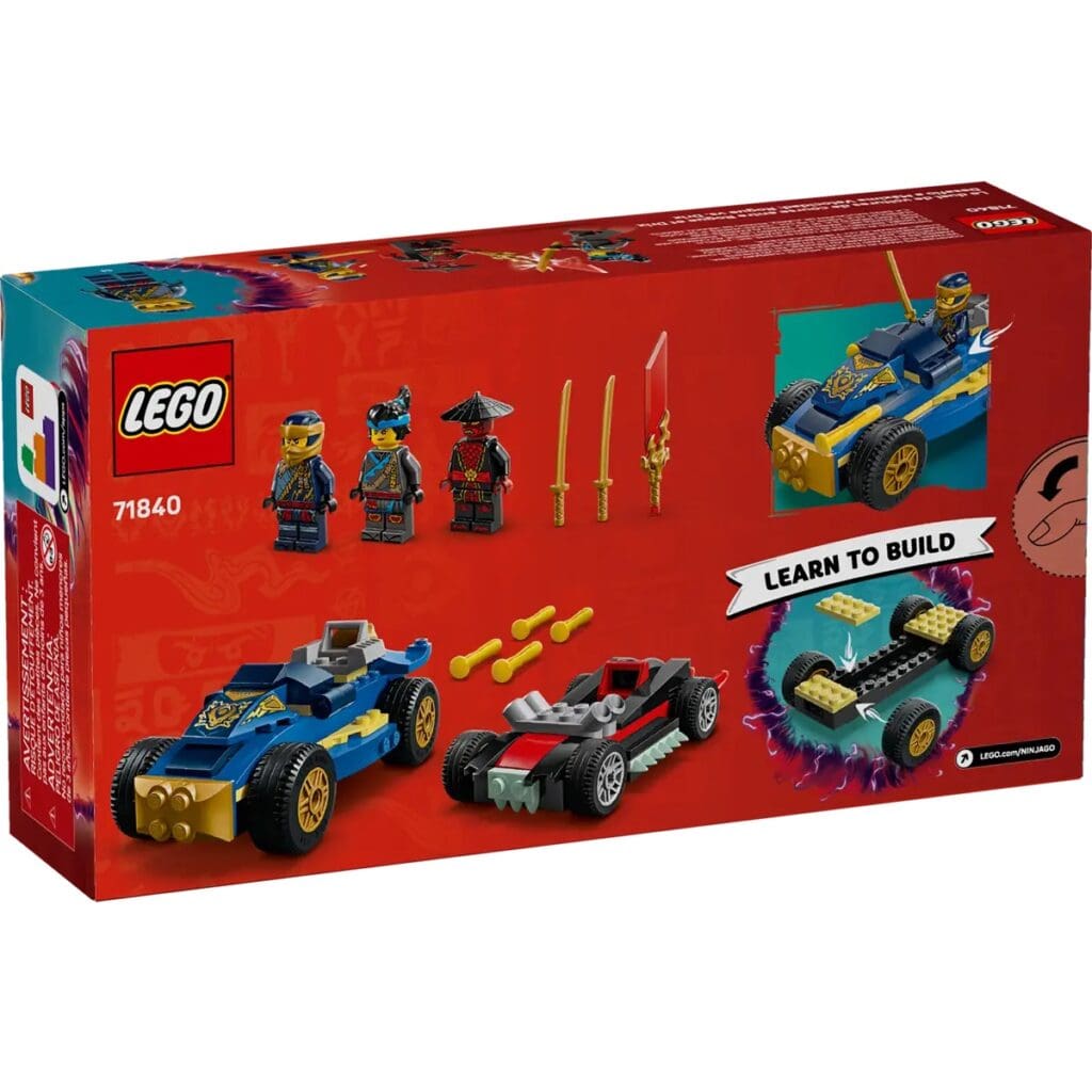 Ninjago - Rogue vs. Drix Race Car Duel - Mind Games