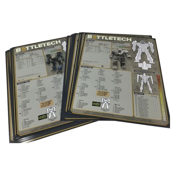 BattleTech - Premium Record Sheets - Mercenaries - Mind Games