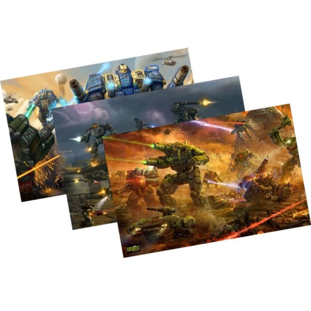 BattleTech - Merc 3-Pack Posters - Mind Games
