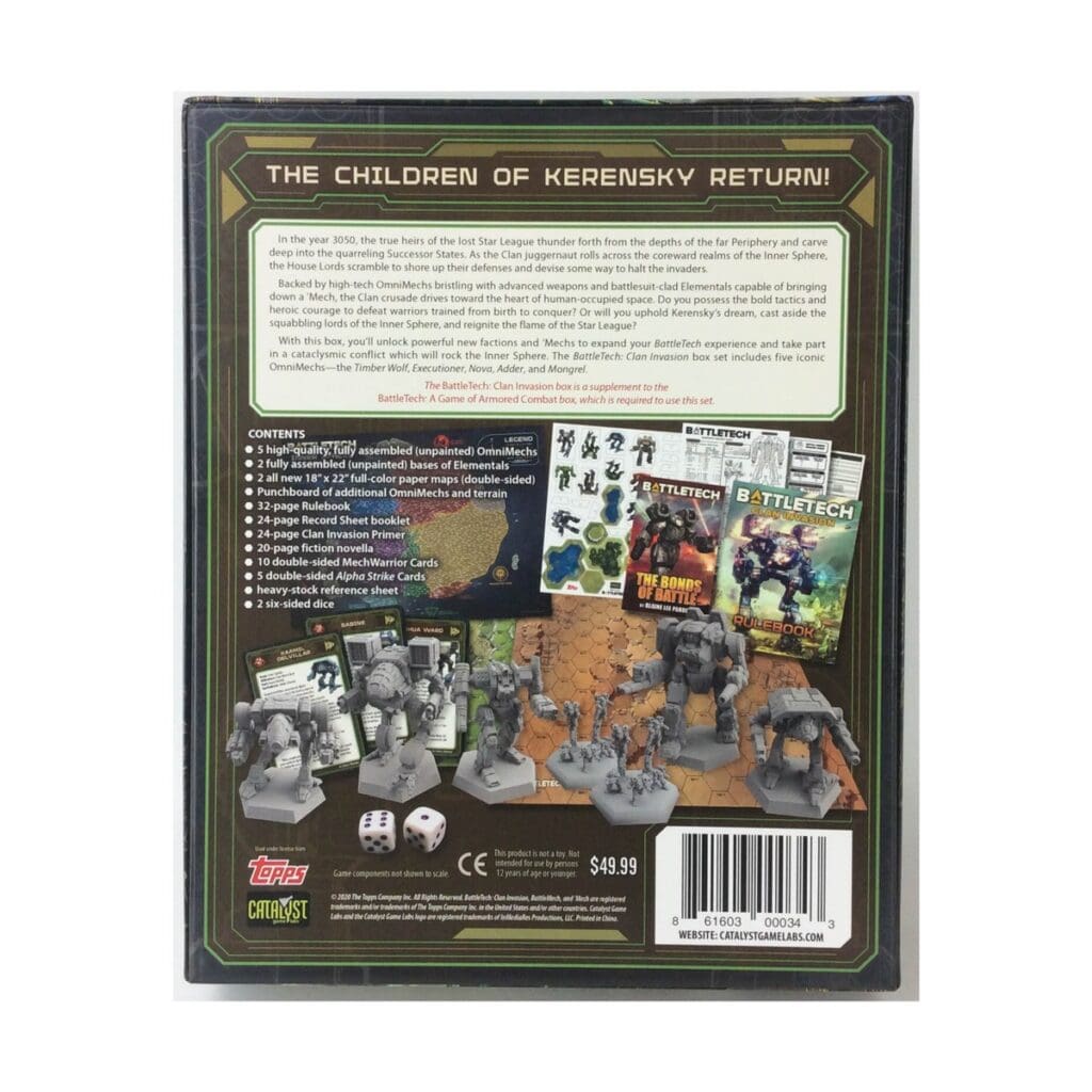 BattleTech - Clan Invasion Box - Mind Games