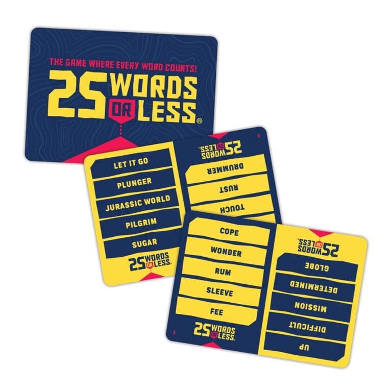 25 Words or Less - Mind Games