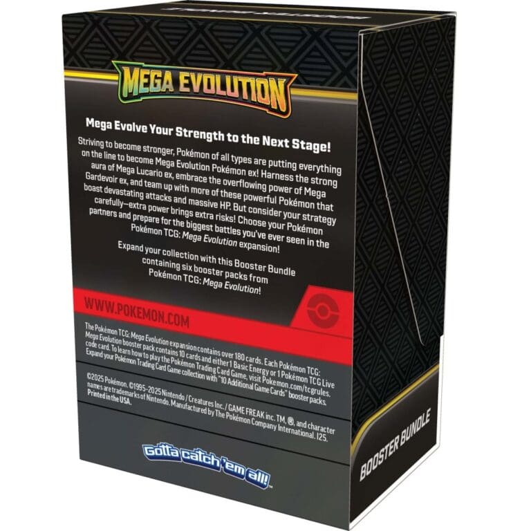 Pokemon - Mega Evolution - Booster Bundle - Limit 1 - Mind Games