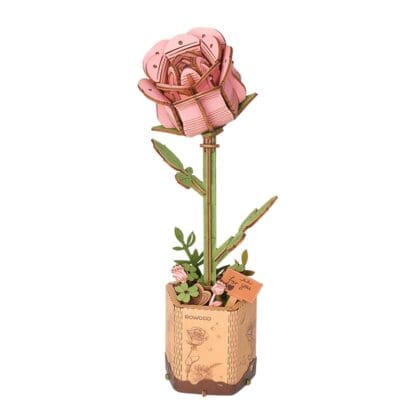 Wood Bloom - Pink Rose - Mind Games