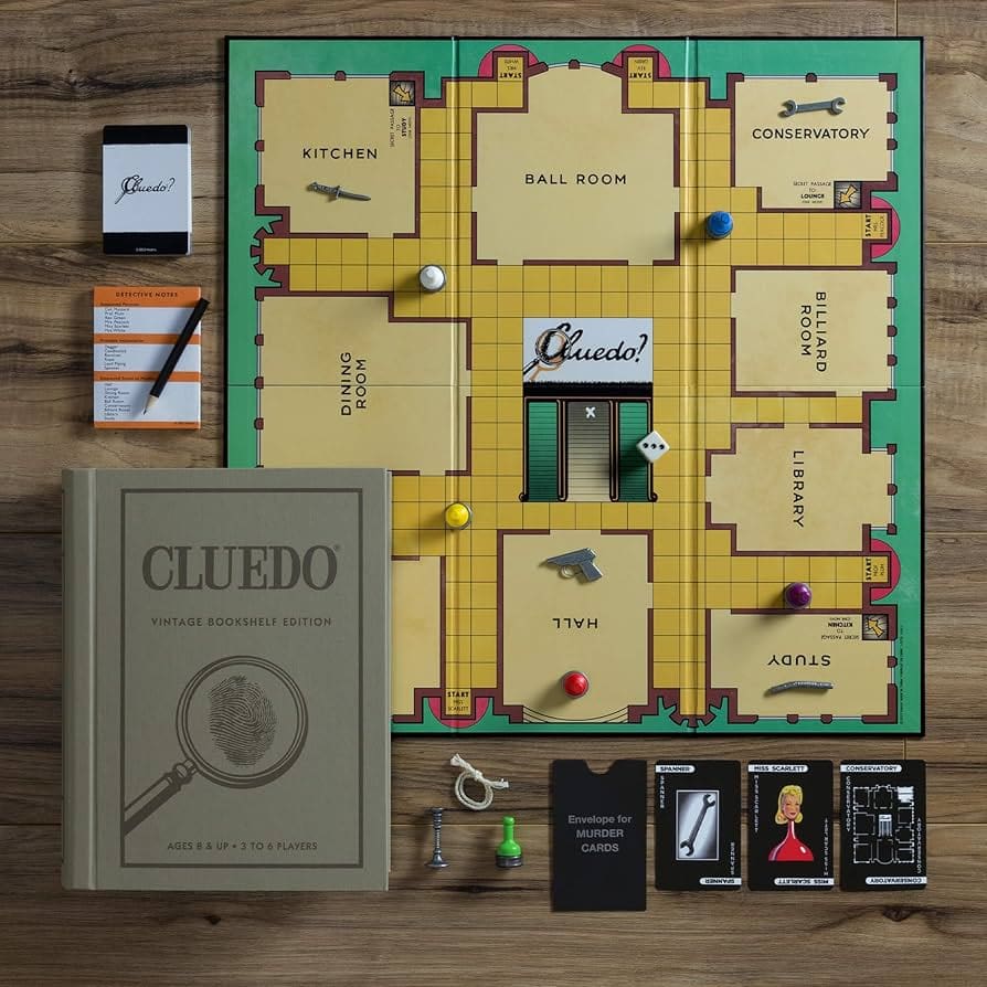 Cluedo Bookshelf Edition - Mind Games