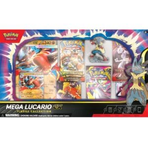 Pokemon - Mega Lucario ex Figure Collection - Box - Limit 1 - Mind Games