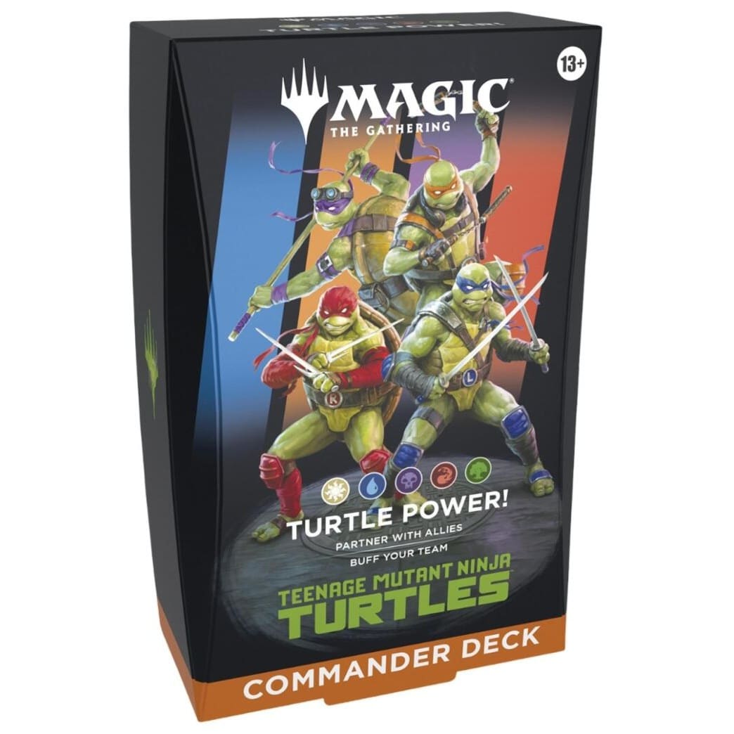 MTG - Teenage Mutant Ninja Turtles - Turtle Power Commander Deck ...