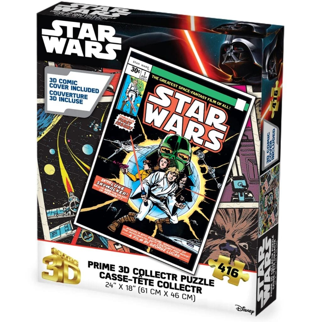 PRIME3D STAR WARS Fabulous First Issue Comic - 416pc - Mind Games